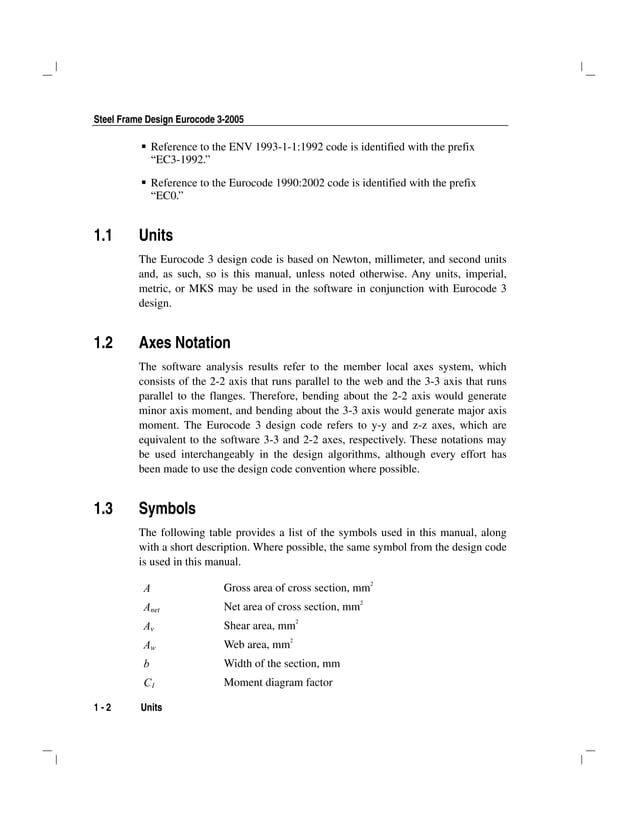 EC3 MANUAL FOR SAP2000 | PDF