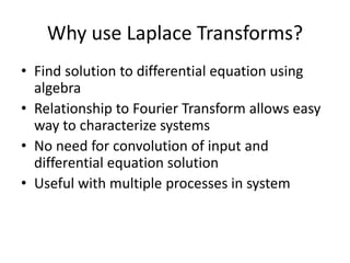 EC3354 SIGNALS AND SYSTEM LAPLACE TRANSFORM | PPT