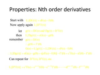 EC3354 SIGNALS AND SYSTEM LAPLACE TRANSFORM | PPT