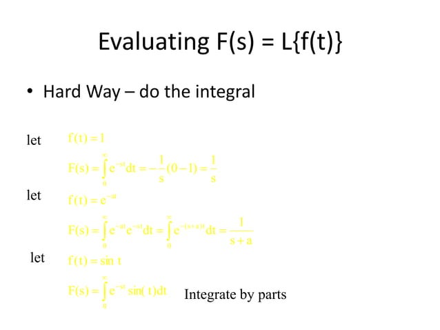 EC3354 SIGNALS AND SYSTEM LAPLACE TRANSFORM | PPT