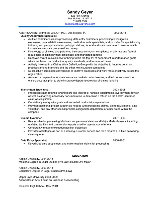 Sandy's R | DOC | Legal Services Industry | Industries