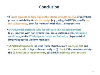 Design of Steel Frames | PPTX