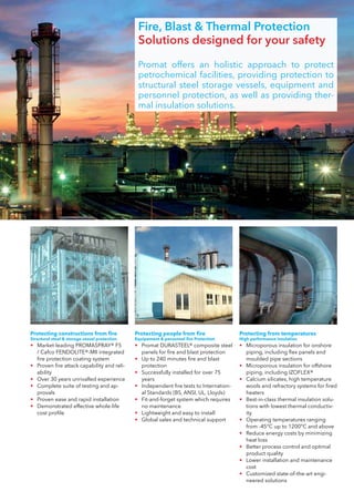 Promat Oil & Gas Brochure | PDF