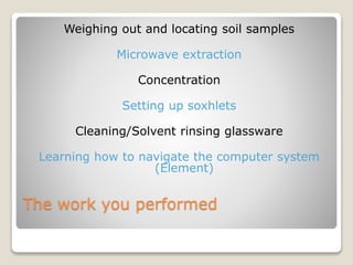 Internship Reflection Presentation | PPTX
