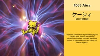 Pokemon Names in Japanese | PDF