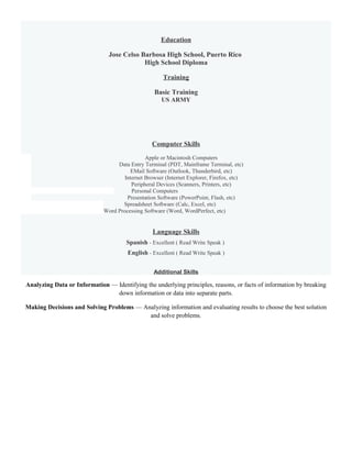 DAVID MEDINA resume | DOC