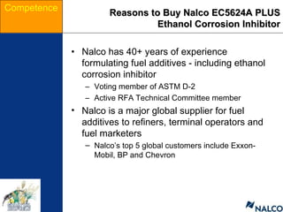 EC5624A Plus Ethanol Corrosion Inhibitor | PPT
