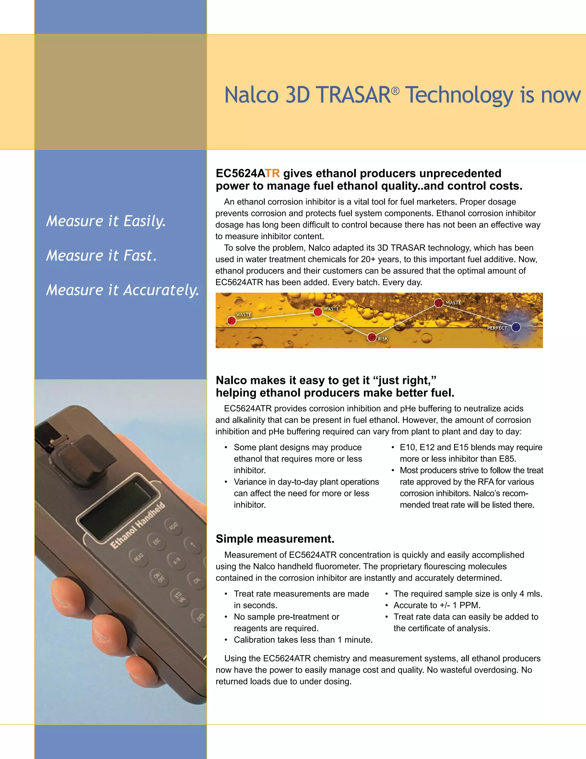 EC5624ATR Ethanol Corrosion Inhibitor Brochure | PDF