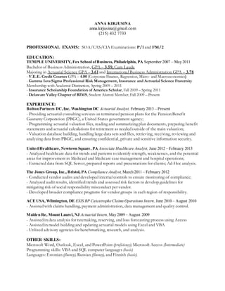 RESUME | DOCX
