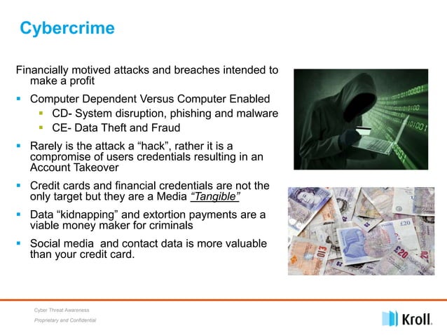Cyber Threat Landscape | PPT
