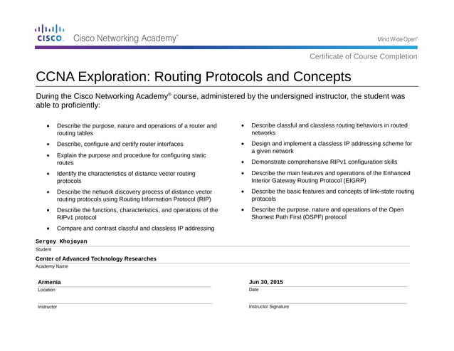 Ccna Exploration Routing Protocols And Concepts Ppt