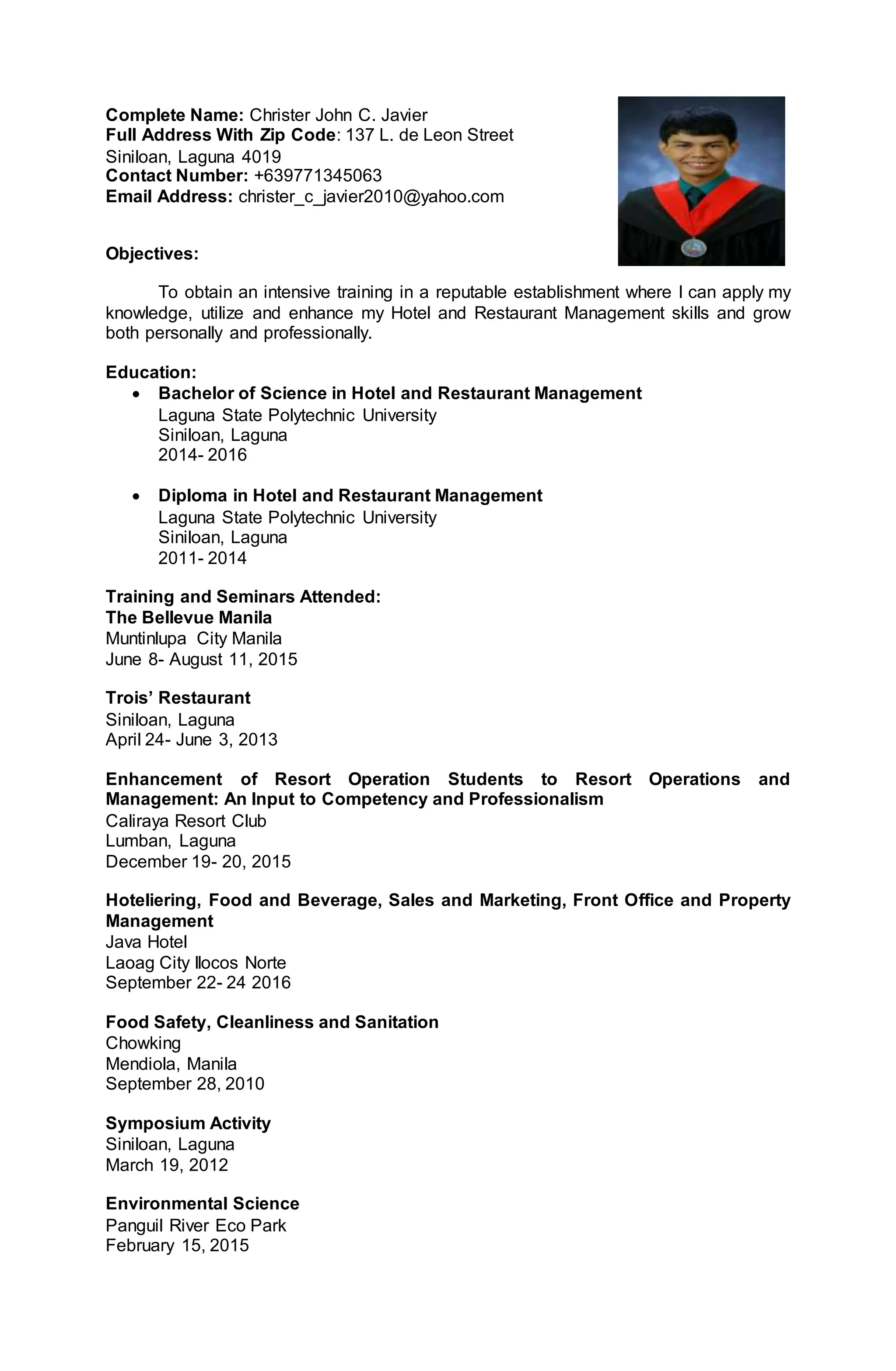 world wide link resume 2 | DOCX