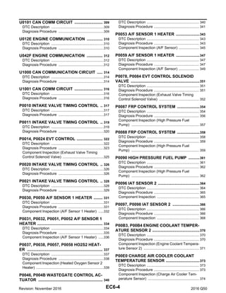 ENGINE CONTROL SYSTEM [GASOLINE ENGINE (V-6)] | PDF