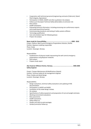 CV Ole Dolven | PDF