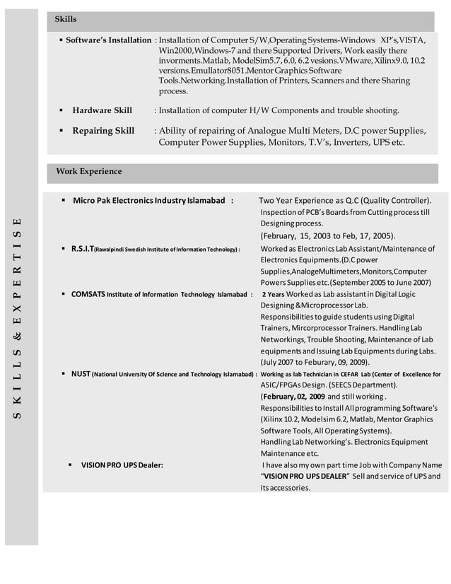 Ali Updated CV | PDF
