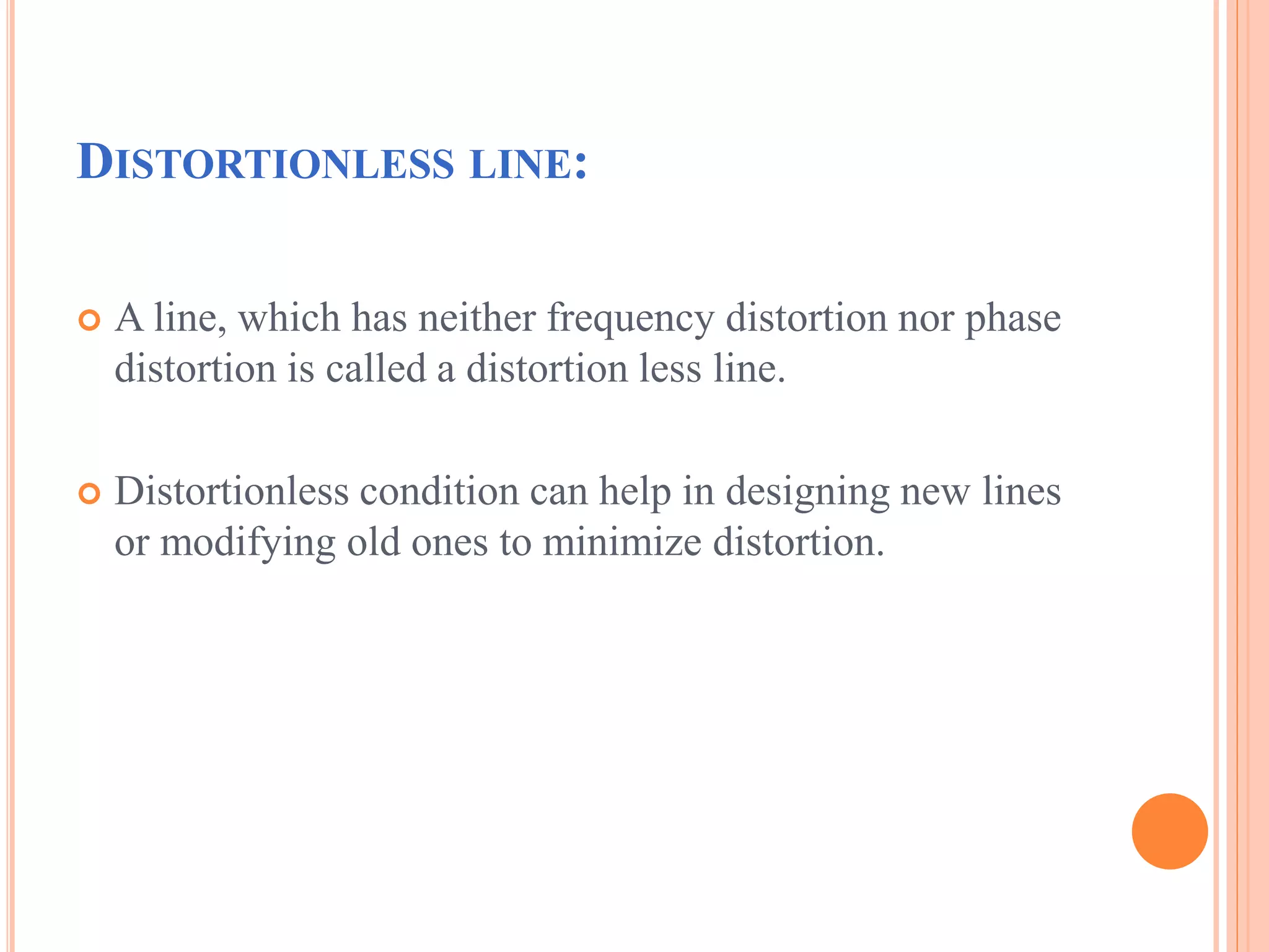 EC6503 TLWG - Waveform Distortion | PPTX