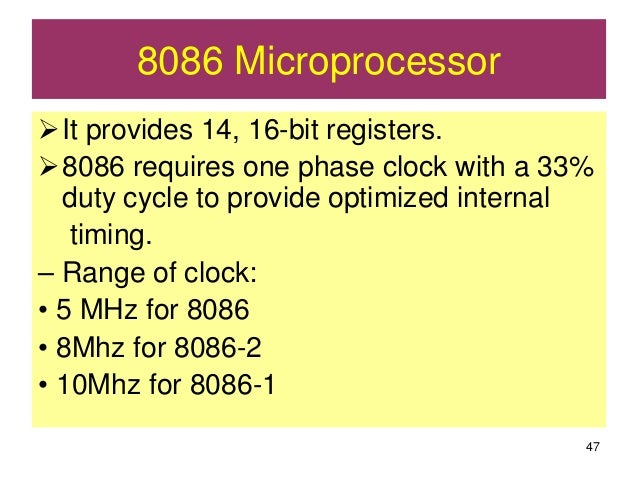 MICROPROCESSOR & MICROCONTROLLER 8086,8051 Notes MICROPROCESSOR & MICROCONTROLLER 8086,8051 Notes