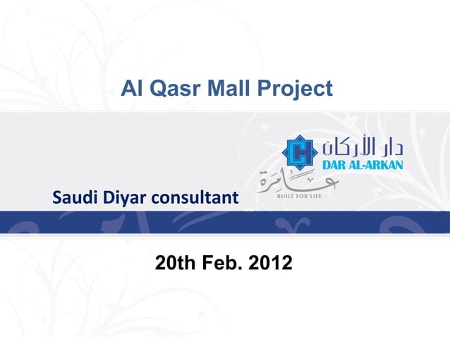 Al Qasr Mall presentation | PPT