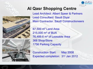 Al Qasr Mall presentation | PPT