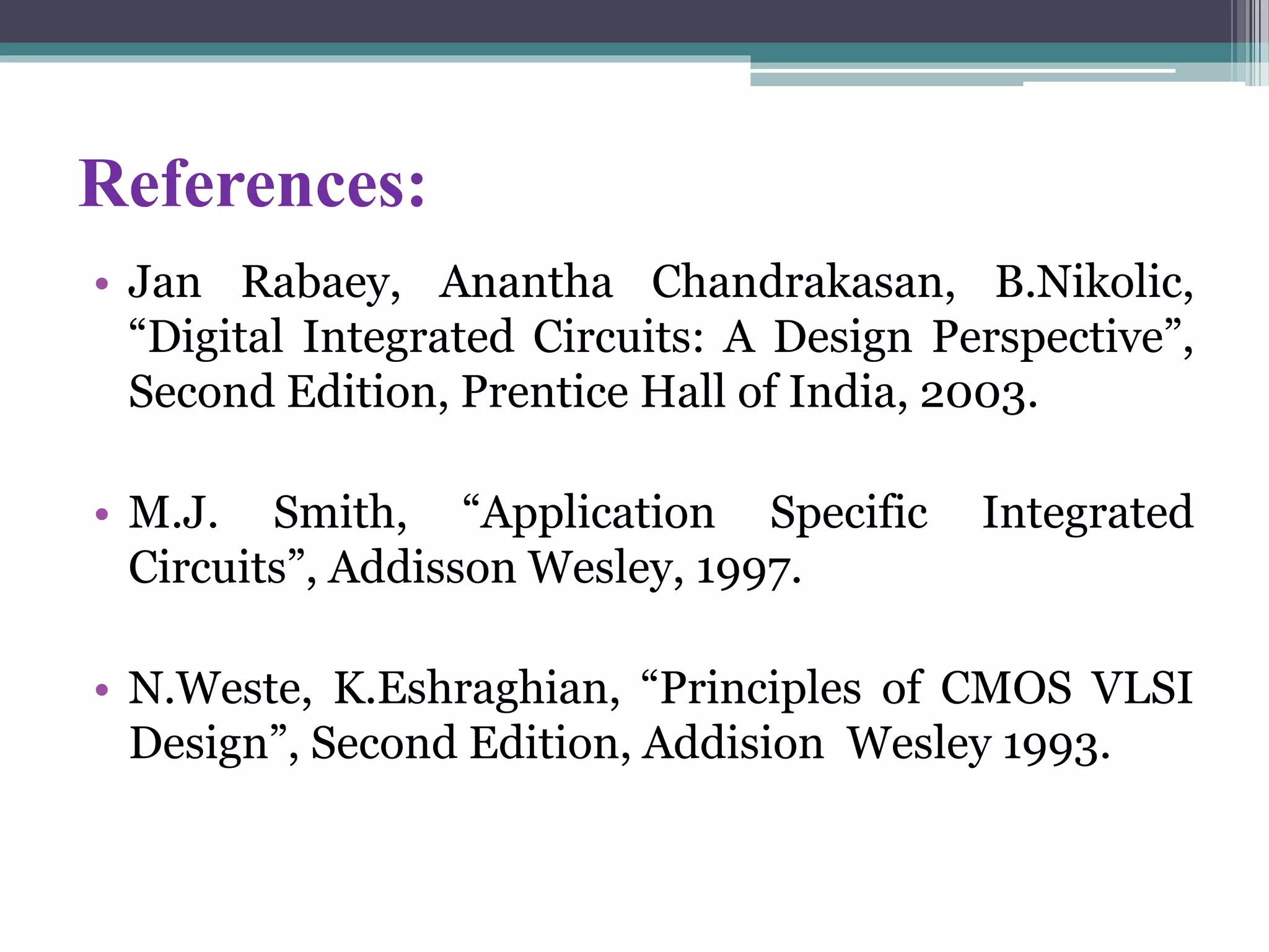 EC6601 VLSI Design Memory Circuits | PPTX
