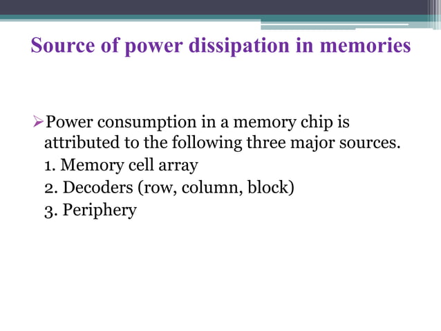 EC6601 VLSI Design Memory Circuits | PPTX | Data Storage and ...