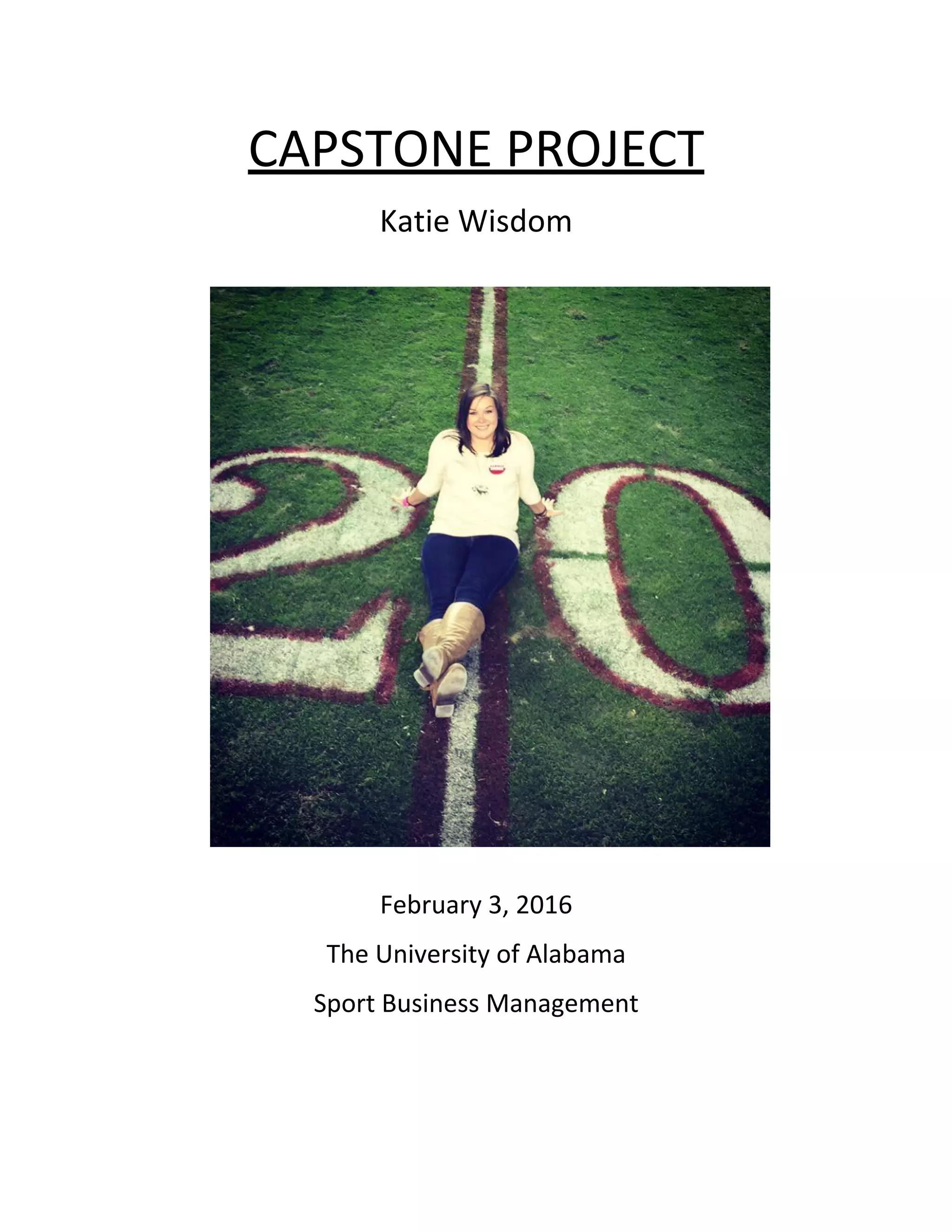 Katie Wisdom Capstone Project Final | PDF