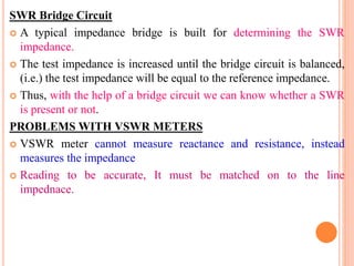 EC6701 RF&MW - VSWR Meter | PPTX