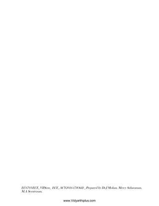 Ec6703 embedded and real time systems(1) | PDF