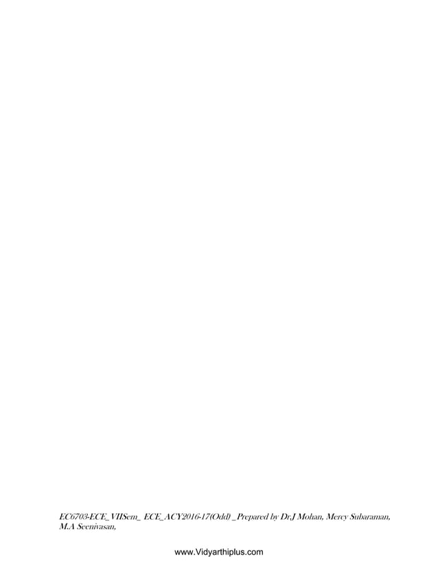 Ec6703 embedded and real time systems(1) | PDF | Computer Software and Applications | Computing