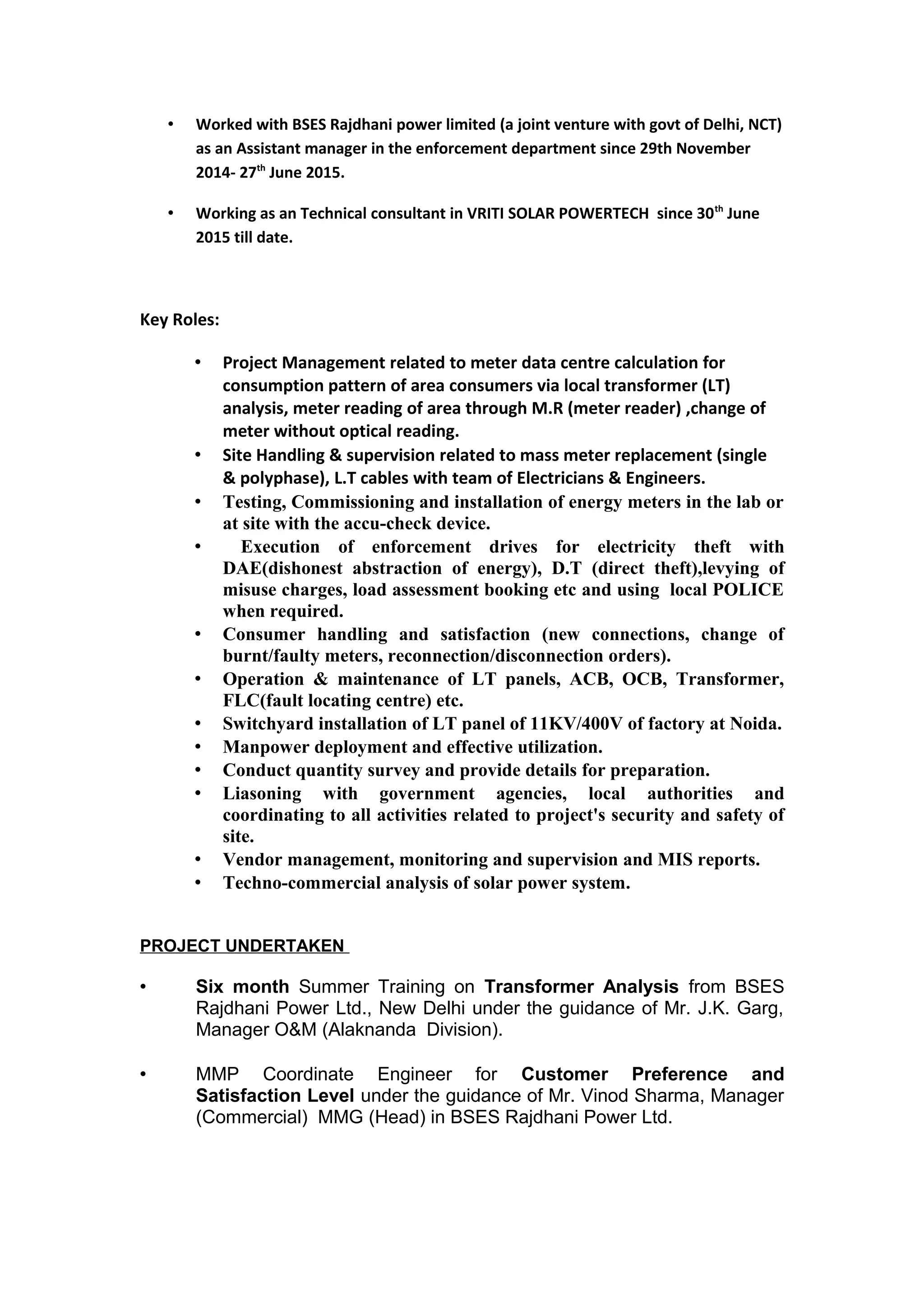 updated resume | DOC