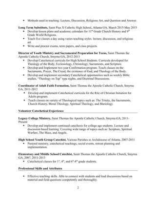 Curriculum Vitae | PDF