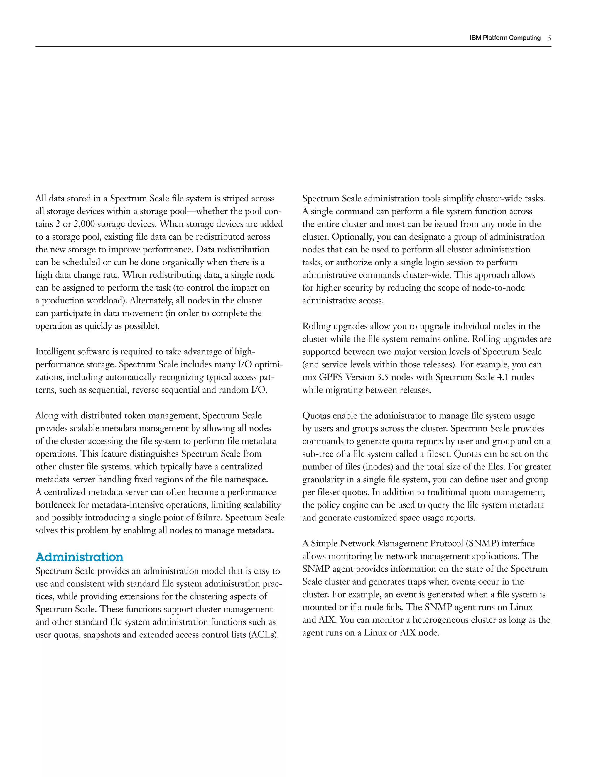 spectrum Storage Whitepaper | PDF