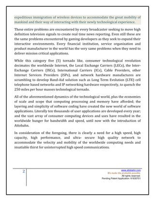 ATTOBahn NETWORK(part2)_Internet Protocals are the problem | PDF