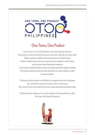 OTOPreneur_June 2010 sample work sample 1 | PDF