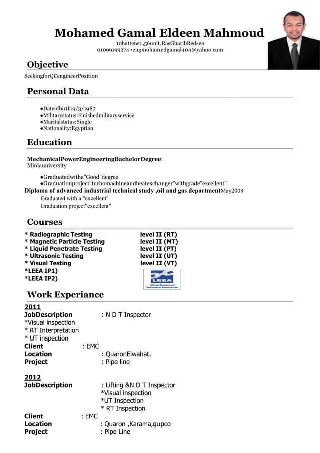 Eng.Mohamed Gamal Eldeen Mahmoud | PDF