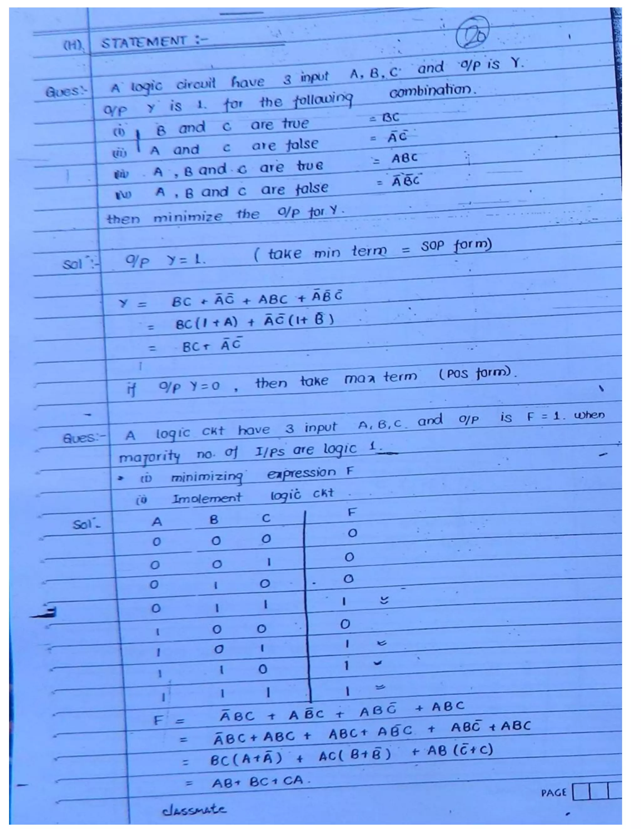 digital electronics made easy hand written notes Gate ECE | PDF