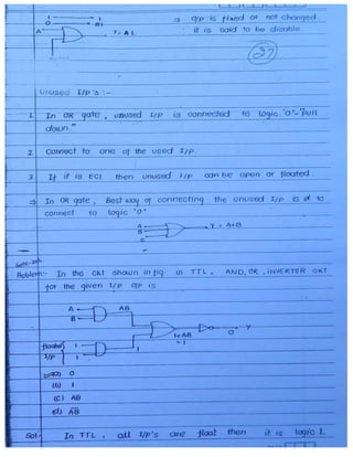 digital electronics made easy hand written notes Gate ECE | PDF