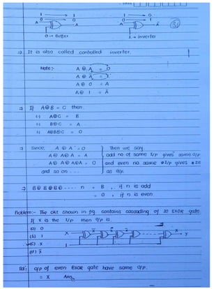 digital electronics made easy hand written notes Gate ECE | PDF