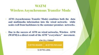 Ec8004 wireless networks unit 1 watm | PPT