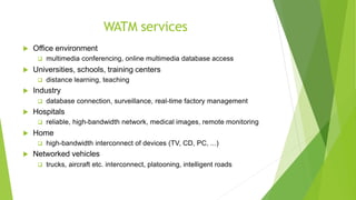 Ec8004 wireless networks unit 1 watm | PPTX