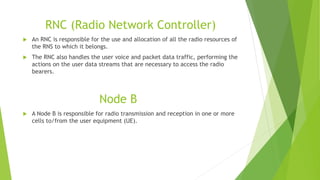 EC8004 wireless networks unit 3 UTRAN | PPTX