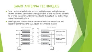 EC8004 WIRELESS NETWORKS UNIT 5 - 4G TECHNOLOGIES | PPTX