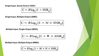 EC8004 WIRELESS NETWORKS UNIT 5 - 4G TECHNOLOGIES | PPTX