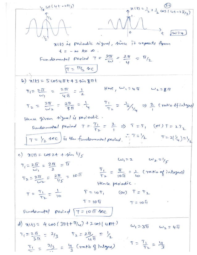 Signals and systems | PDF