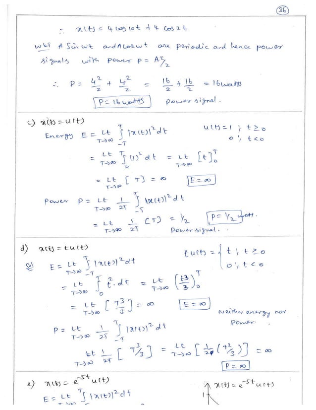 Signals and systems | PDF