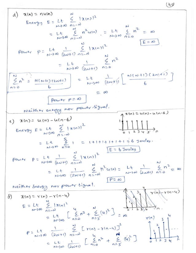 Signals and systems | PDF