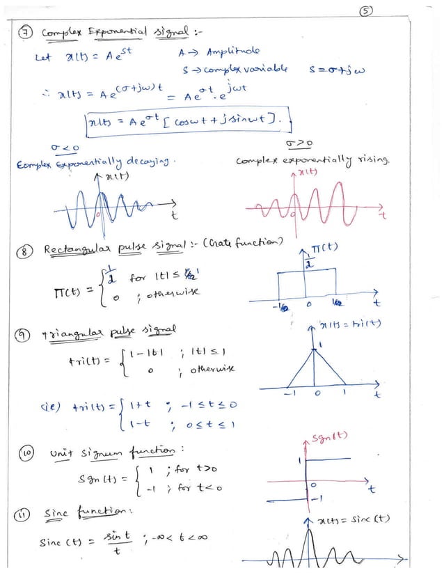 Signals and systems | PDF