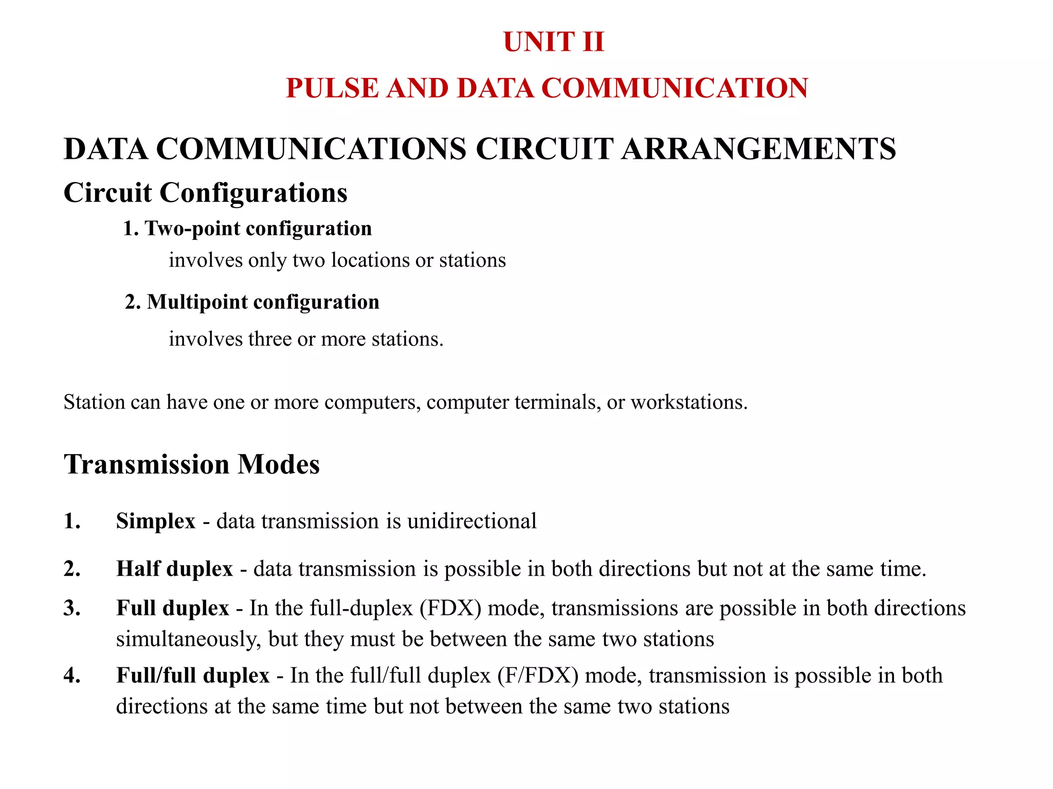 EC8394- ANALOG AND DIGITAL COMMUNICATION unit II | PPTX