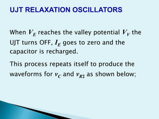 EC8452 Electronic Circuits II - UJT Relaxation Oscillator | PPTX