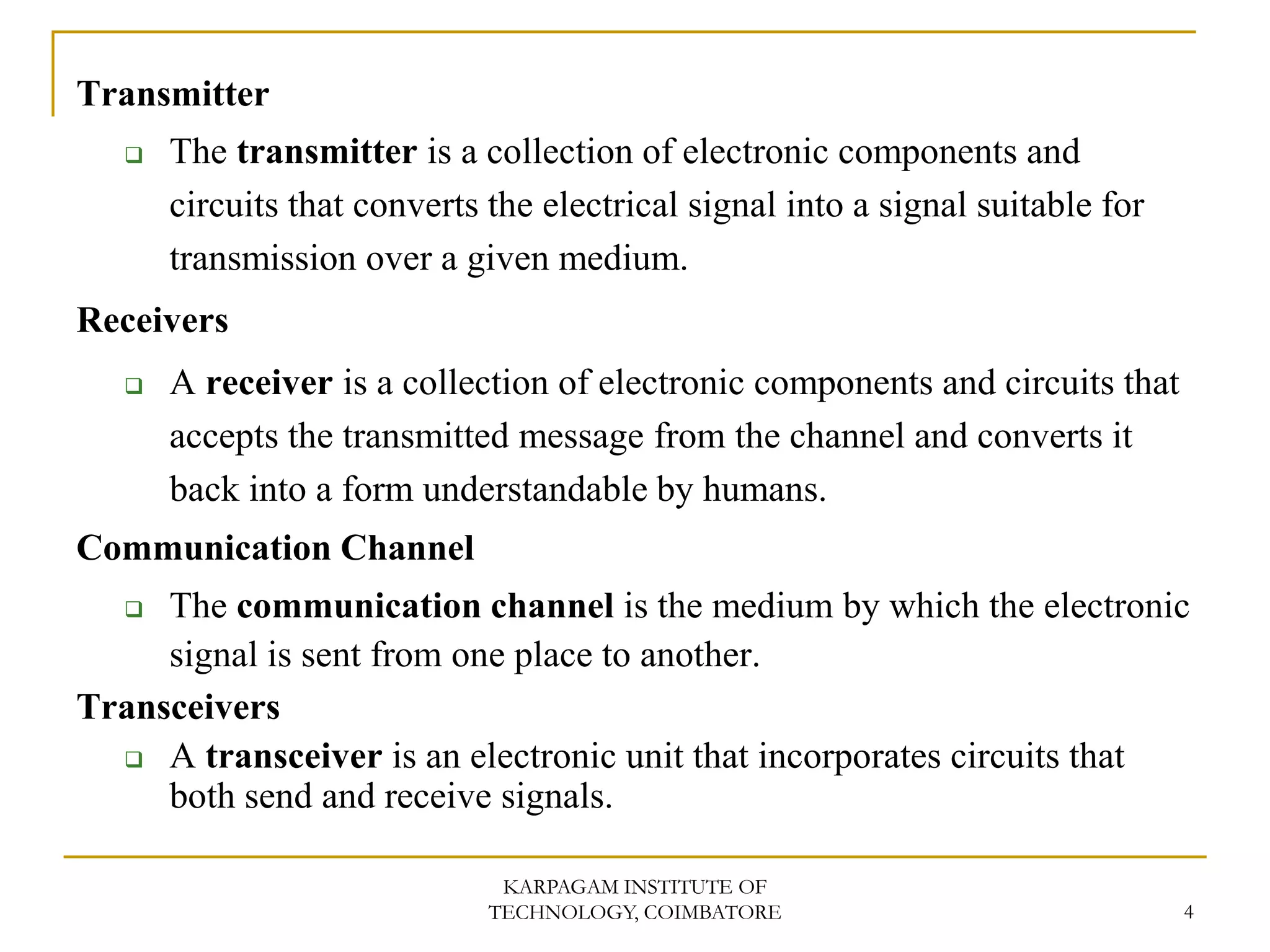 EC-8491 communication theory | PPTX